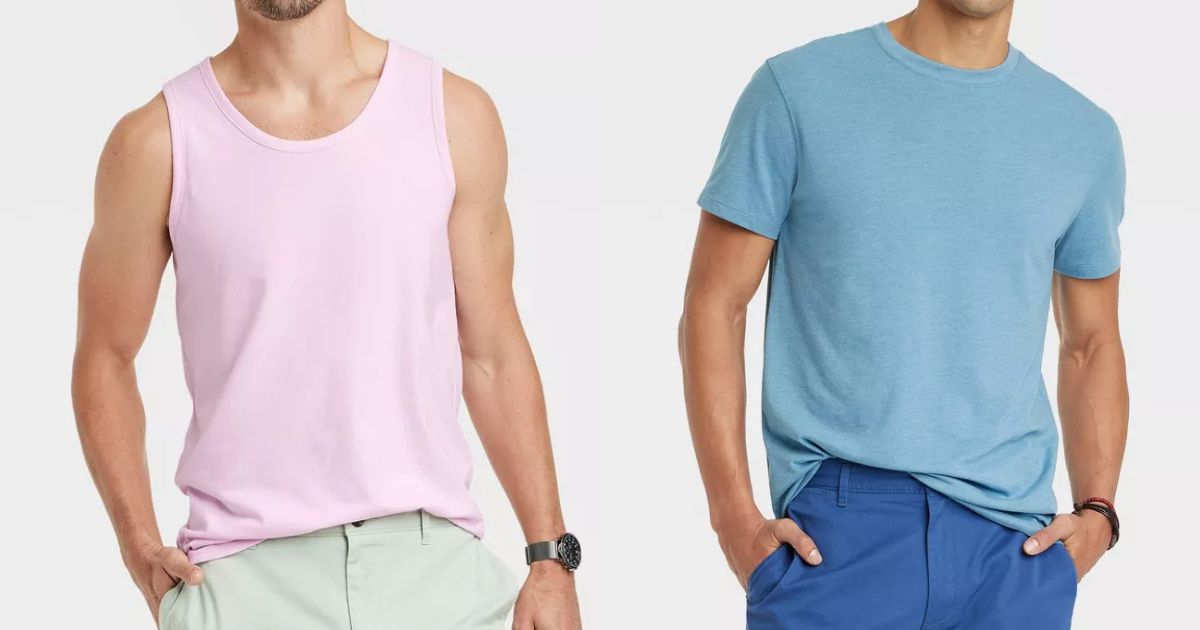 30% Off Target Men's Tees, Tanks, & Shorts | Styles from $4.89 | Hip2Save