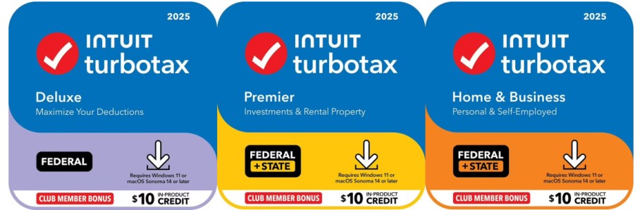 TurboTax 2025 Discounts | Up to 40% Off Tax Software + Free $10 Credit ...