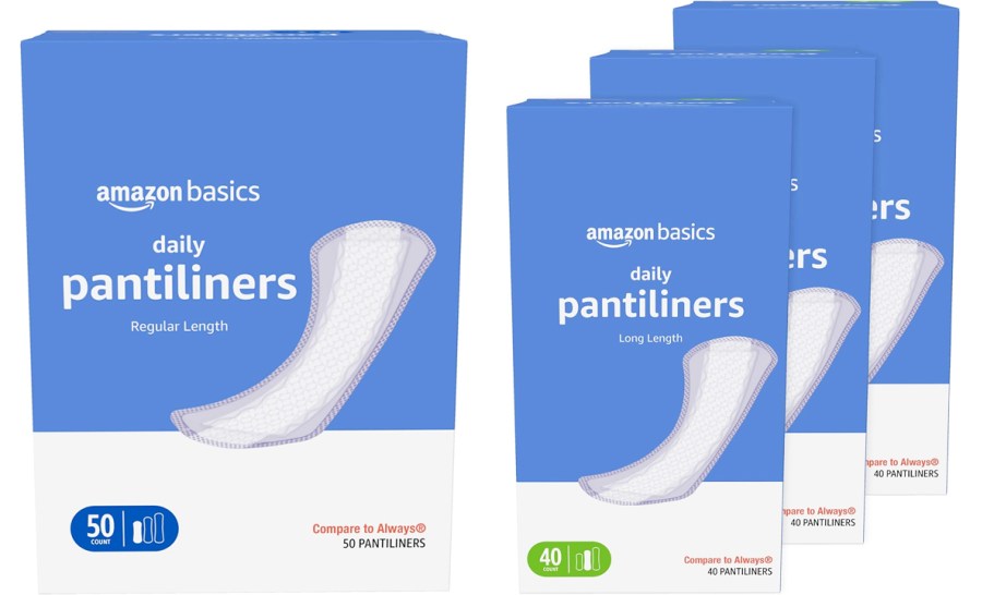Amazon Basics Pantiliners 50-Count Only $1.72 Shipped | Hip2Save