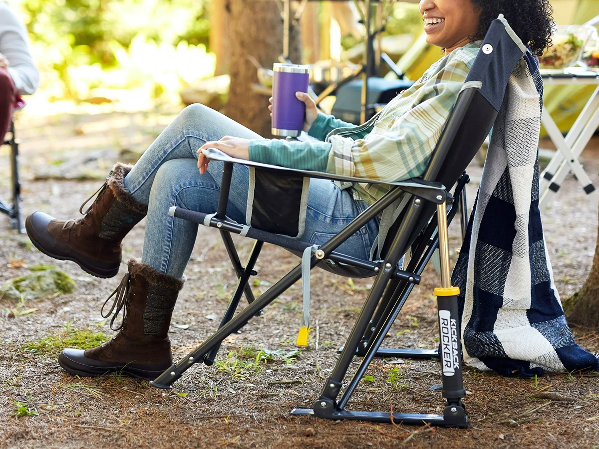 GCI Kickback Rocker Foldable Camp Chair Just $68 Shipped (Tons of Color ...