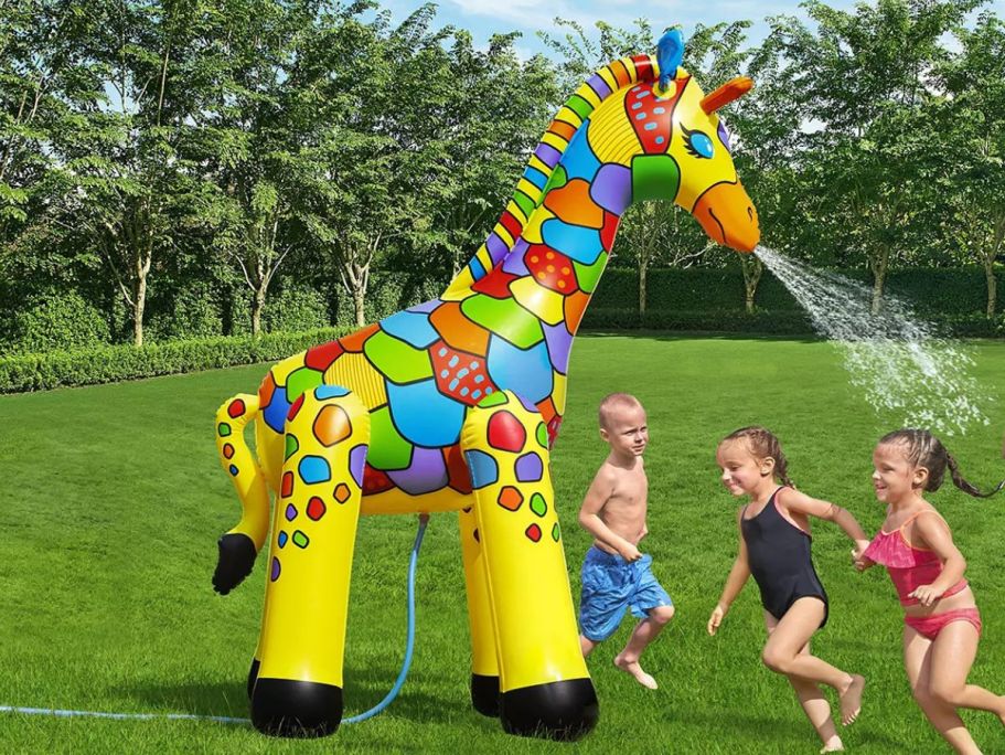 HUGE Giraffe Sprinkler Only $16 on Kohls.com (Reg. $50) + More | Hip2Save