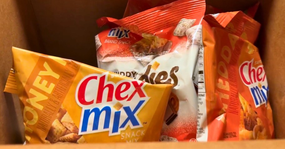 Chex Mix Sweet & Salty Snacks 20-Count Variety Pack Just $8.83 Shipped ...