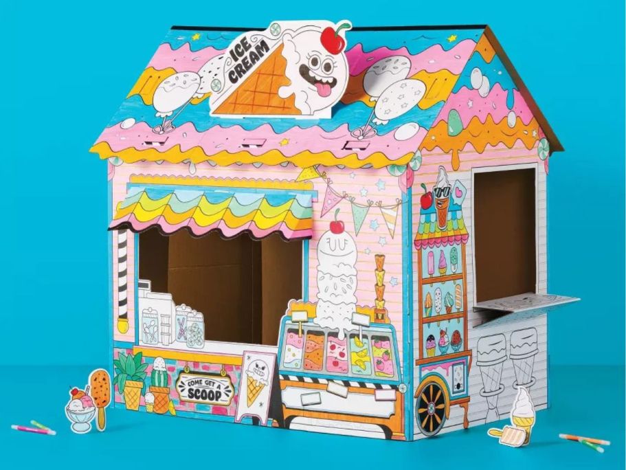 *NEW* Mondo LLama Color-Your-Own Play Forts Just $25 at Target | Hip2Save