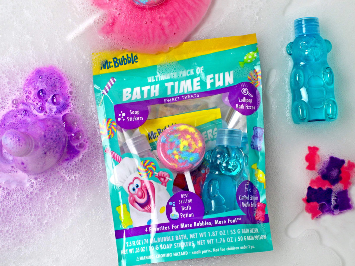 Mr. Bubble Bath Time Fun Pack Only $5.97 on Walmart.com - Includes 4 ...