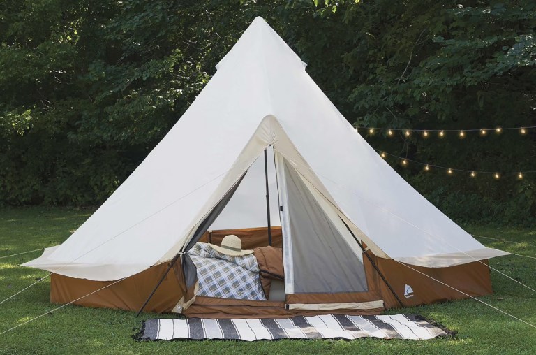 Turn Camping into Glamping w/ This Ozark Trail Yurt Tent (Includes ...