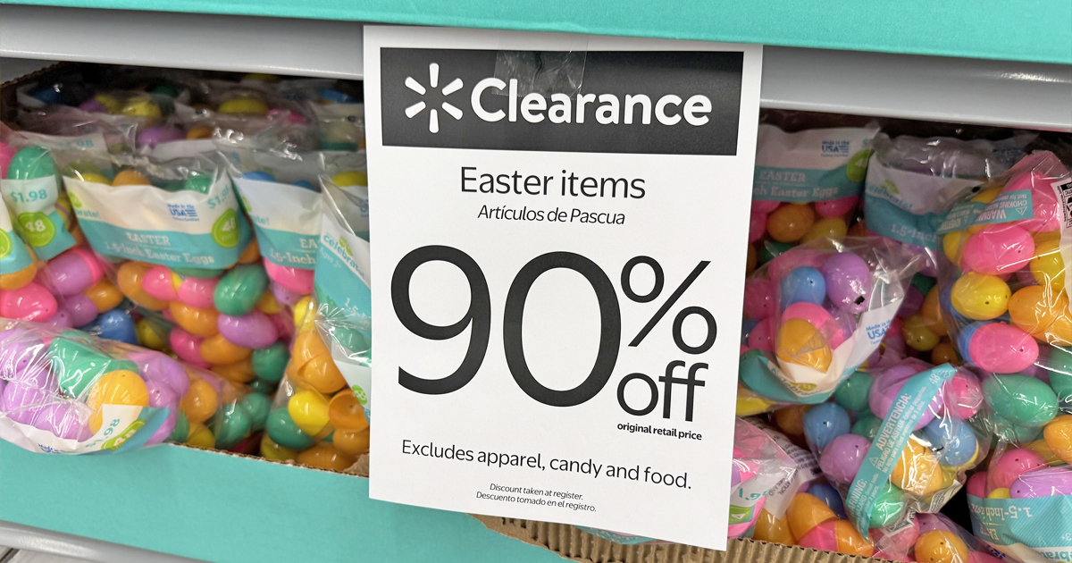 GO! 90% Off Walmart Easter Clearance (Home Decor, Toys, & More) | Hip2Save