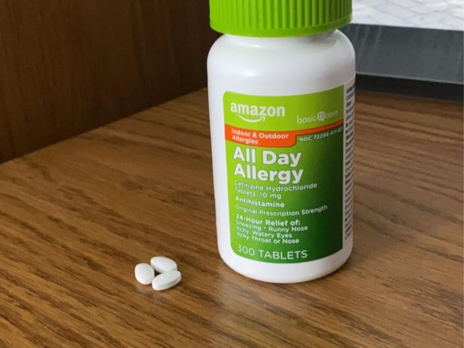 Amazon Allergy Relief Tablets 300-Count Bottle Just $9.64 Shipped (Reg ...