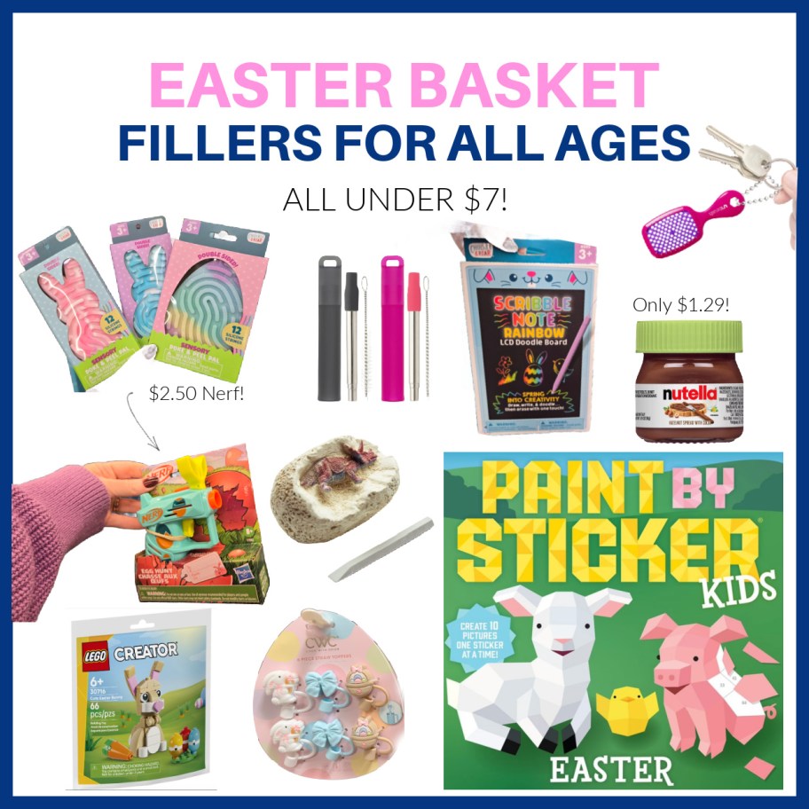 50+ Mini Easter Basket Fillers for All Ages (Under $10) | Hip2Save
