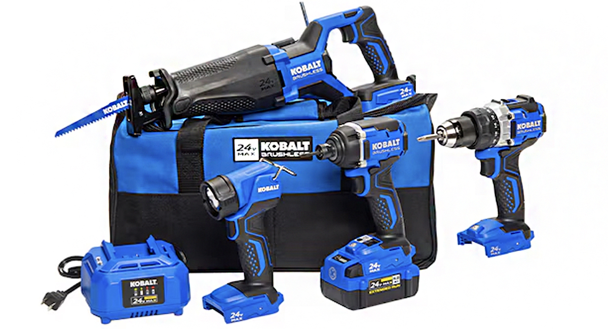 Kobalt Power Tool Kit w/ Case Only $249 Shipped on Lowes.com (Reg. $300 ...