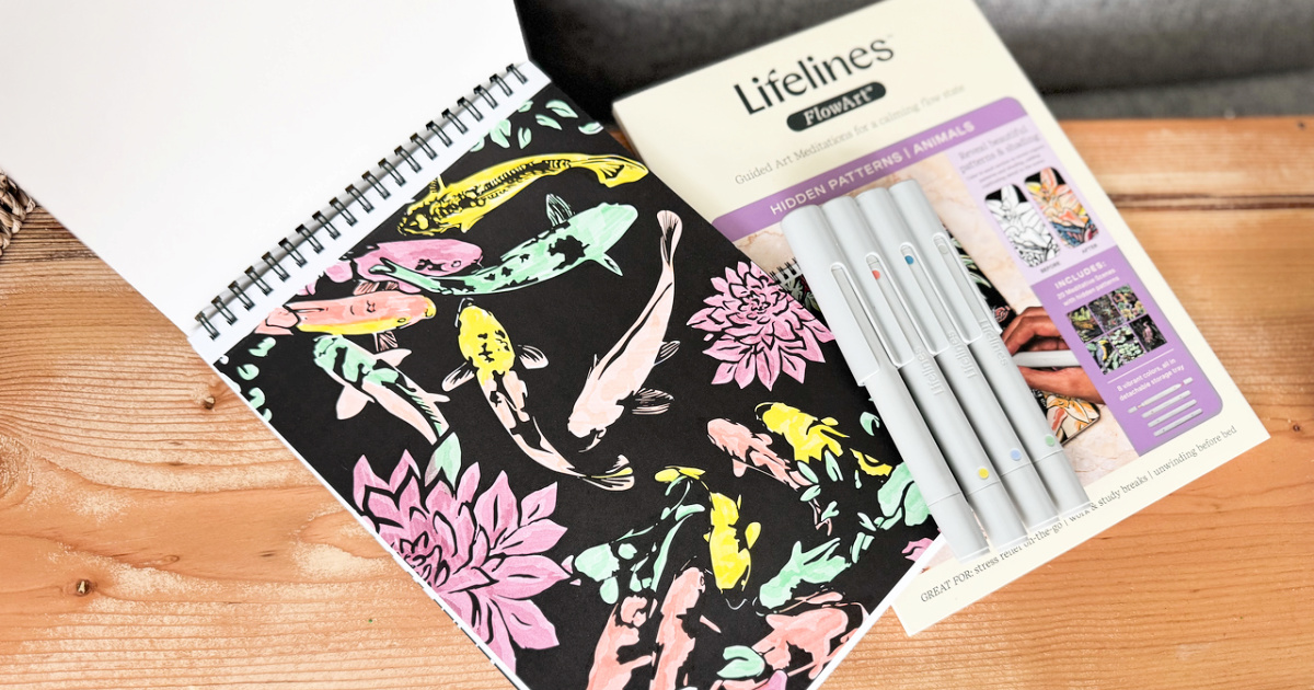 Lifelines FlowArt Activity Pad 2‑Pack Only $23.99 Shipped for Prime ...