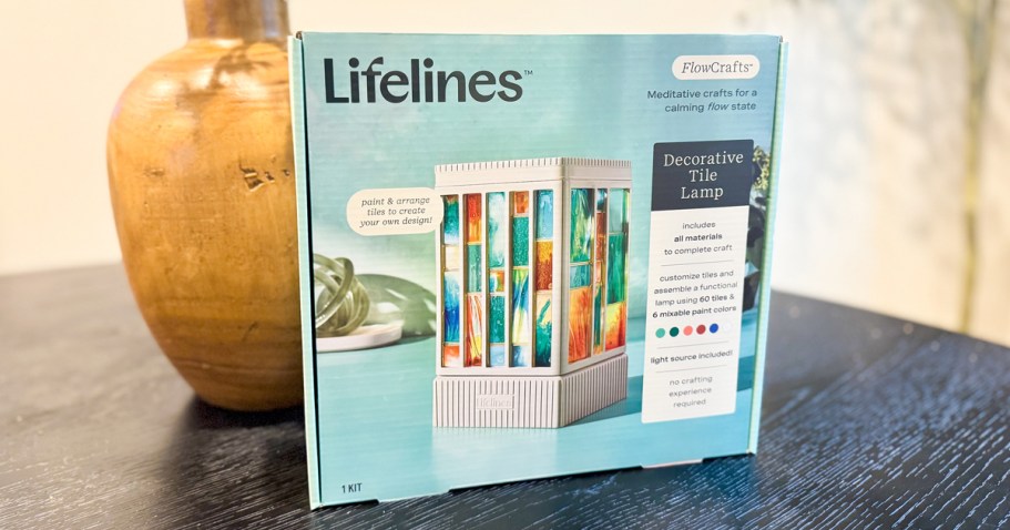 Lifelines Adult Craft Kits Only $14.99 on Amazon | Designed to Cultivate Calm! | Hip2Save