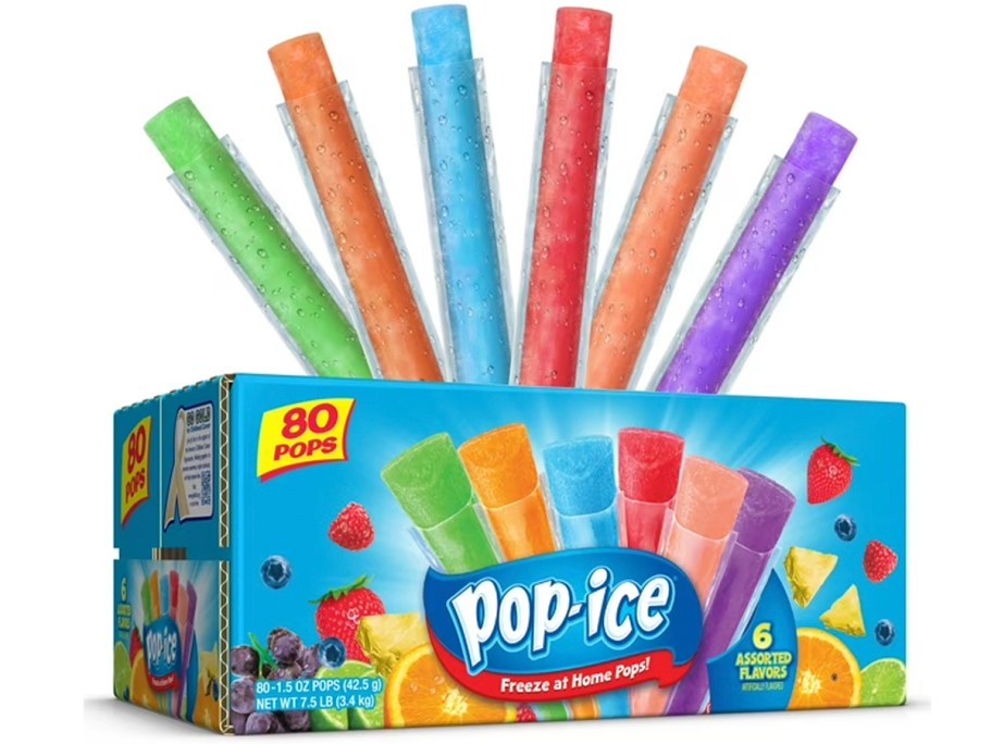 Pop-Ice Freezer Ice Pops 80-Count Only $5.59 Shipped on Amazon (Just 7 ...