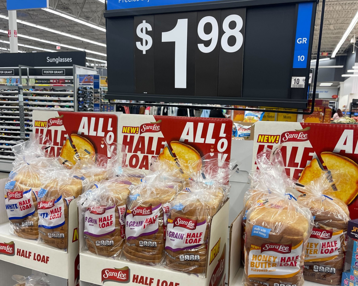 *NEW* Sara Lee Half-Loaf Bread Just $1.98 at Walmart (Perfect for Smaller Households) | Hip2Save