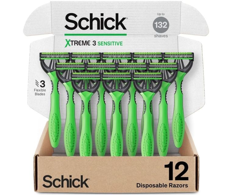 Schick Extreme 3 Disposable Razors 12-Pack Only $7.49 Shipped on Amazon ...