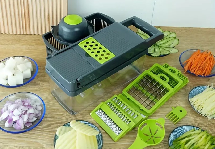 Chop, Slice, Spiralize & More — This 16-in-1 Vegetable Chopper Is 50% ...