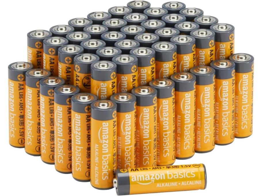 Amazon Basics AA Batteries 48-Count Only $11 Shipped for Prime Members ...