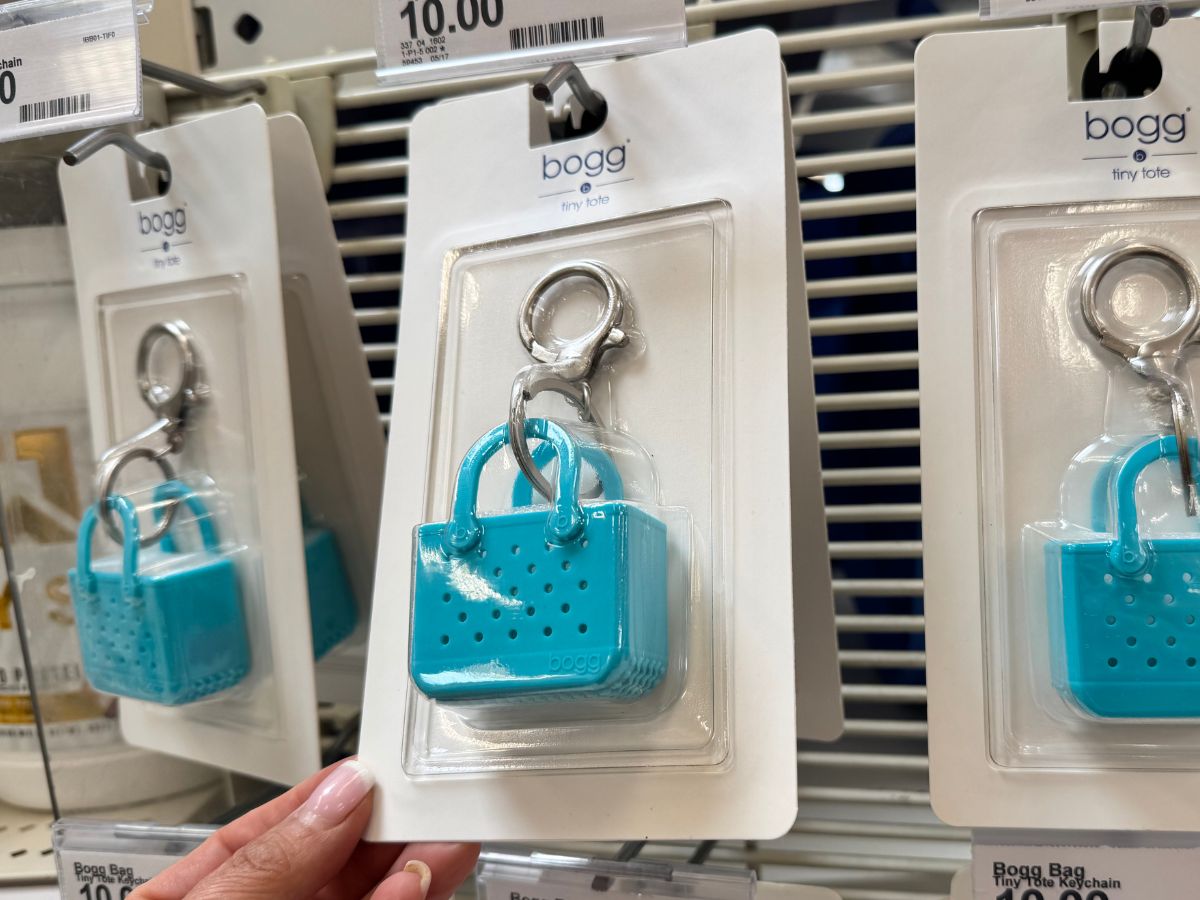 Bogg Bag Tote Keychains Just $10 at Target – So Cute & Perfect for ...