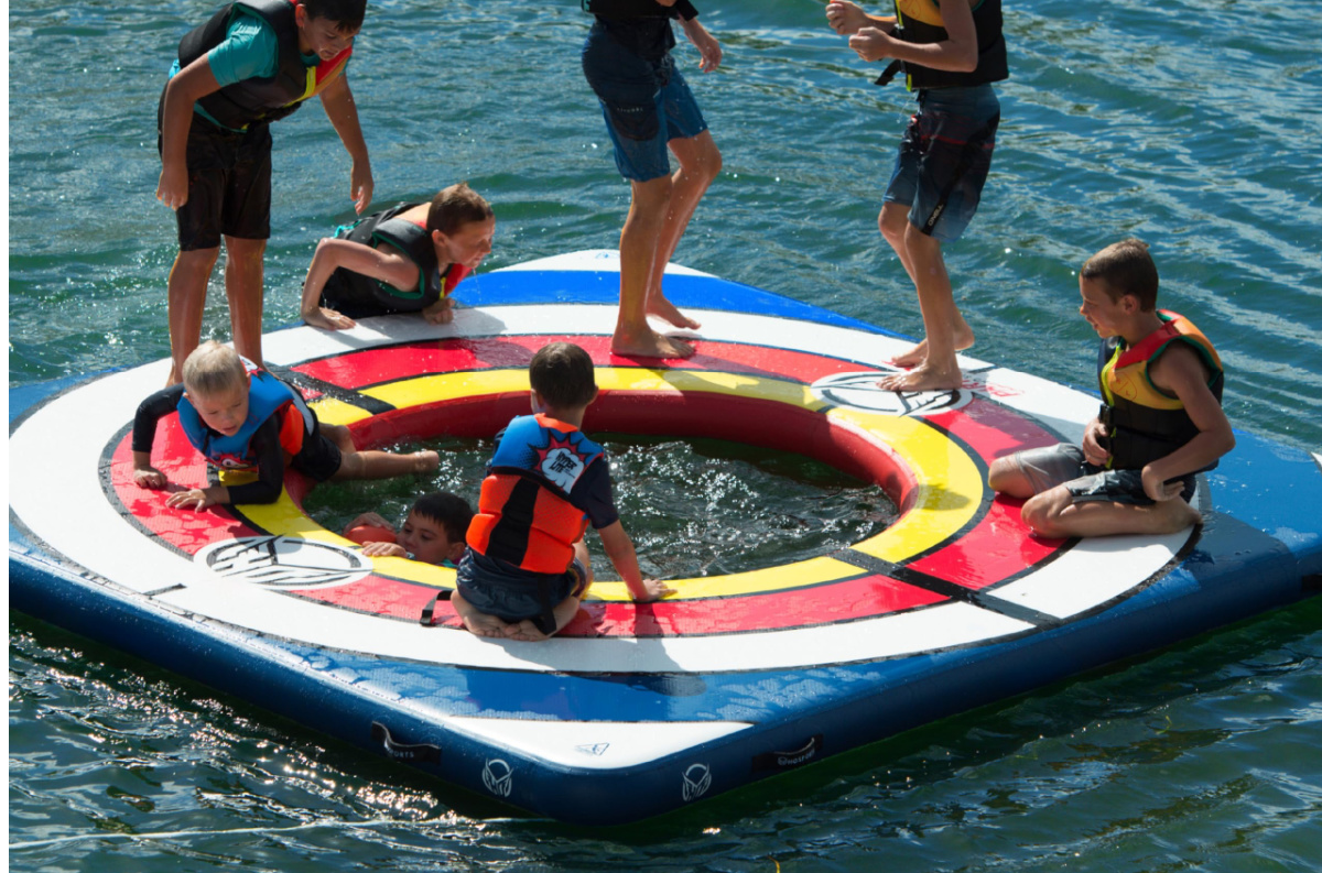 Over 70% Off Giant Inflatable Water Mat + Free Shipping – Just in Time ...
