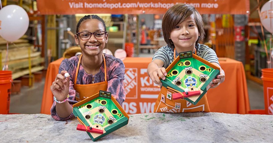 Free Home Depot Kids Workshop Makes the Best Weekend Activity