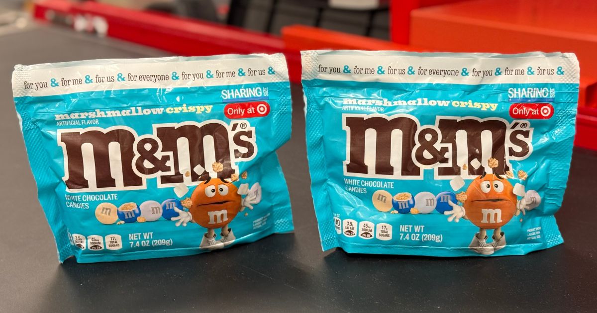 Marshmallow Crispy M&M’s Have Arrived – Only at Target! | Hip2Save
