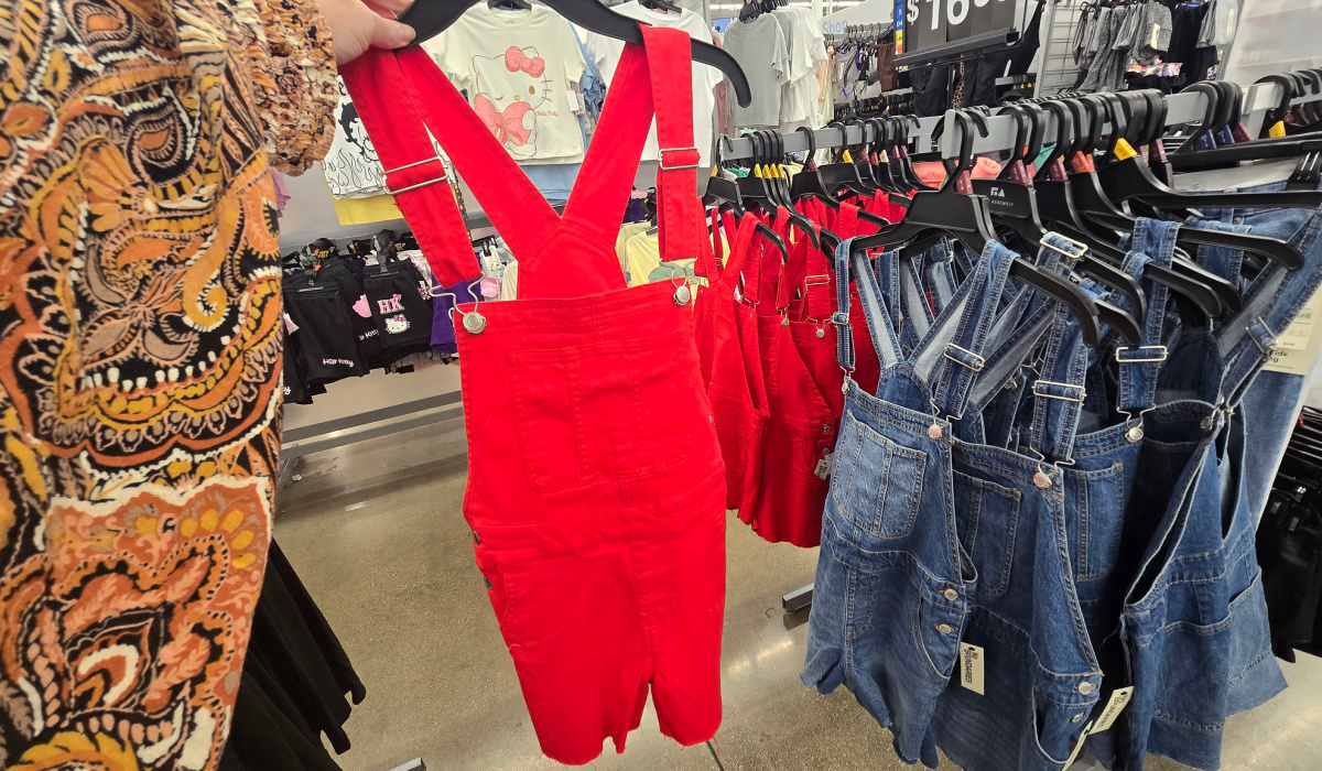Women's Shortalls from $6.76 on Walmart.com (Reg. $17) | Hip2Save