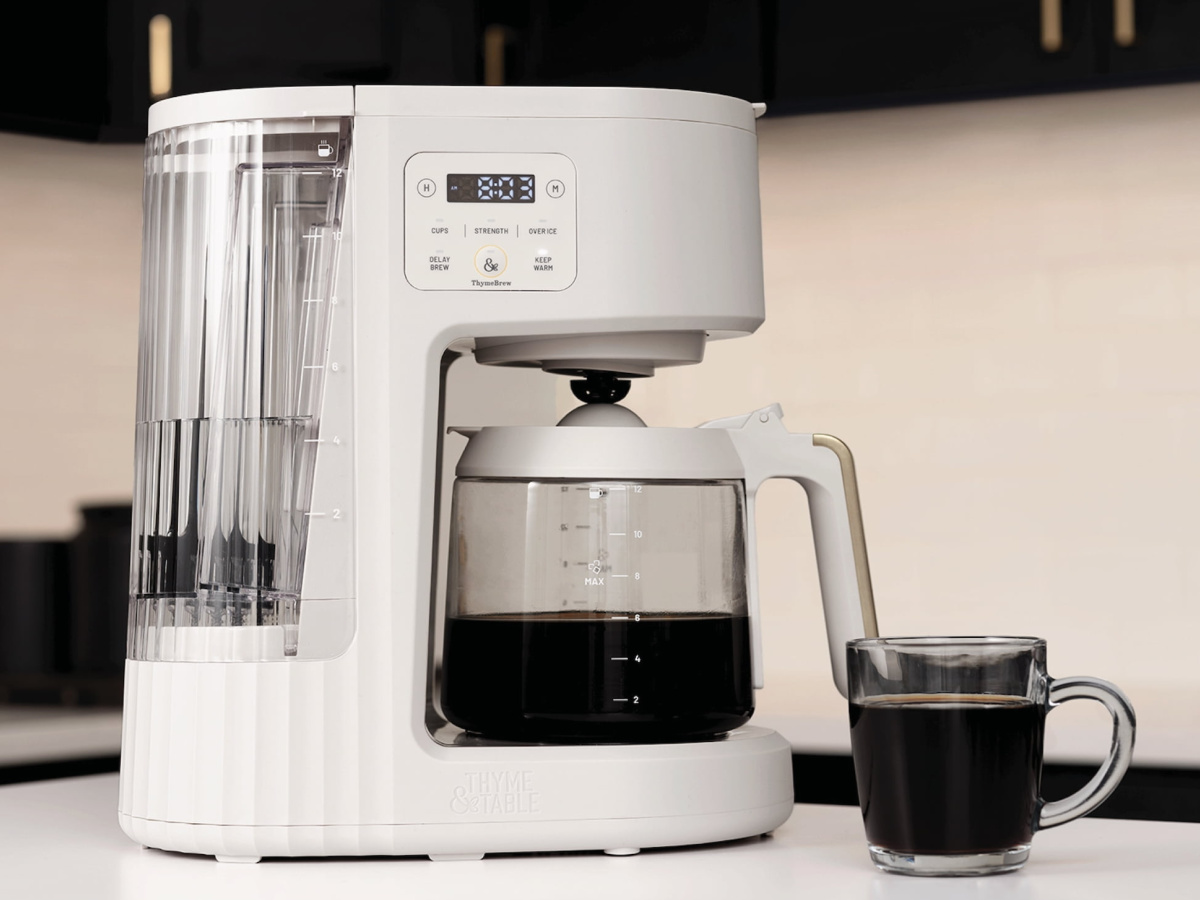 Walmart Just Dropped Gorgeous New Thyme & Table Coffee Makers | Hip2Save