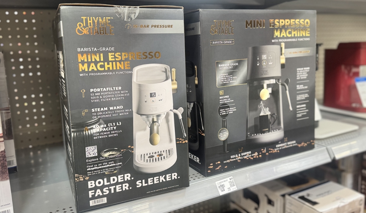 Walmart Just Dropped Gorgeous New Thyme & Table Coffee Makers | Hip2Save