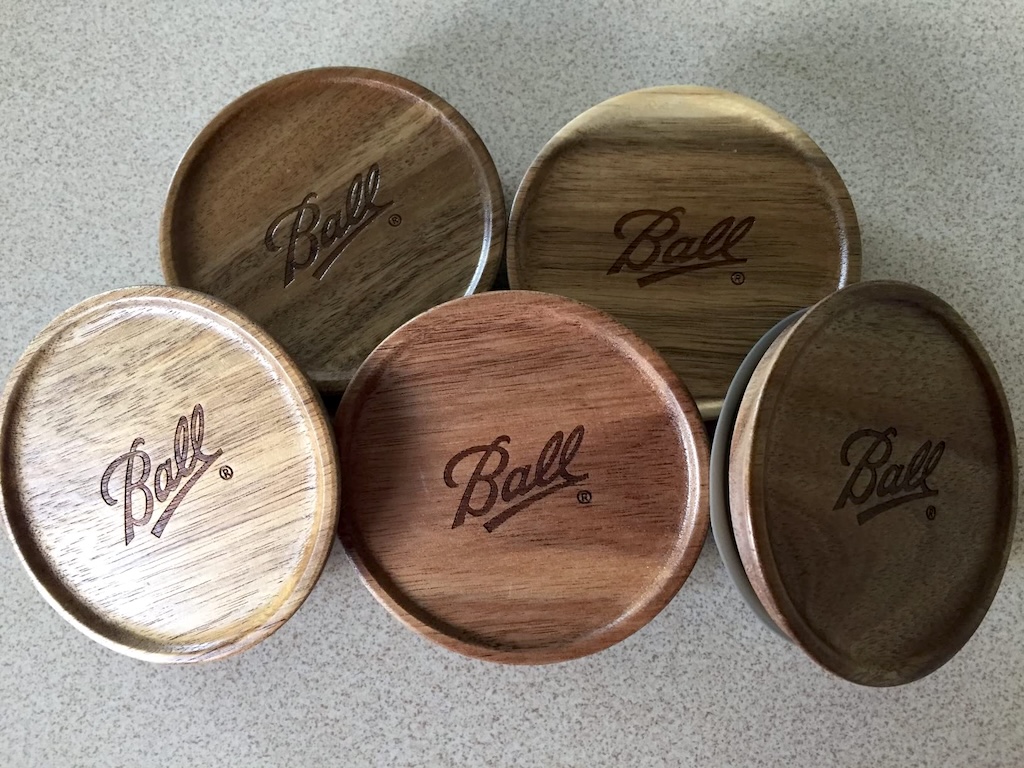 Ball Self-Sealing Wooden Lids 5-Pack Just $5.56 on Amazon | Hip2Save