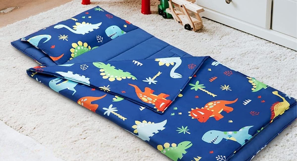 Toddler Nap Mat Only $12.99 on Amazon – Extra Large w/ Removable Pillow ...