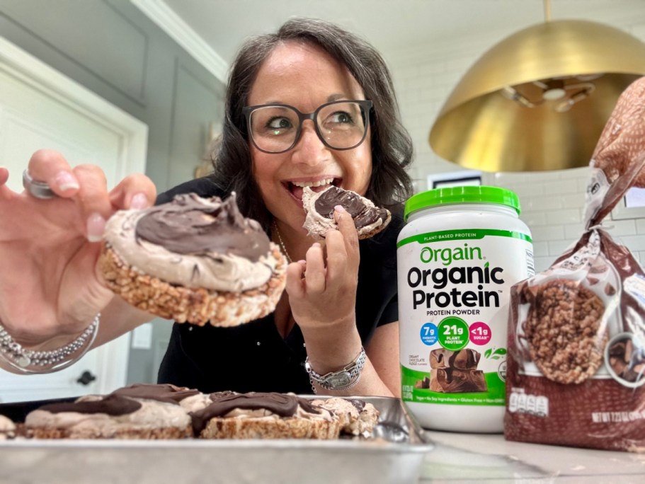 Make These Easy Protein S'mores Rice Cakes for Dessert!