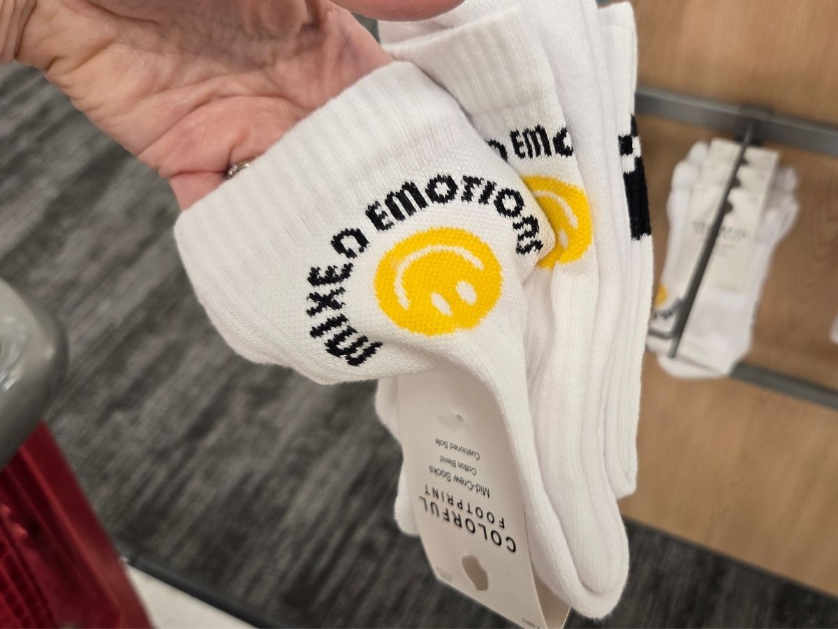 Trendy Women's Crew Socks 2-Pack Only $6 on Target.com | Hip2Save