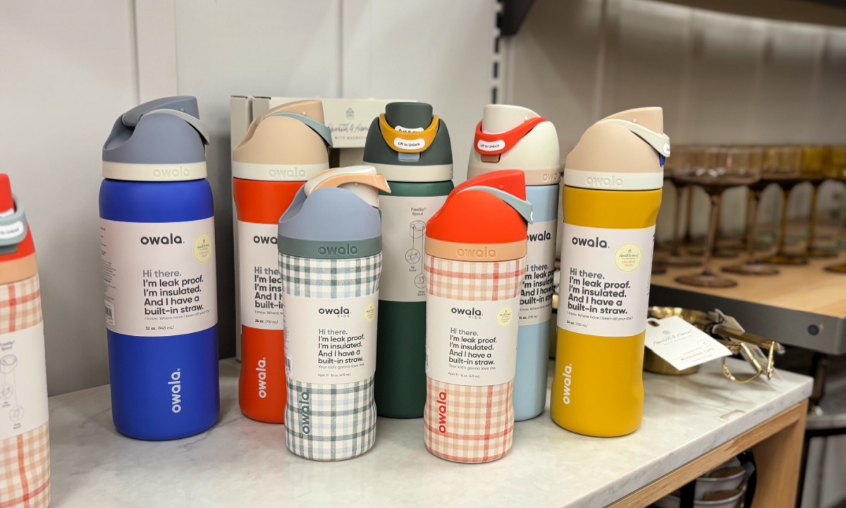 New Owala Water Bottles Just Dropped on Target.com – So Many Cute Colors!