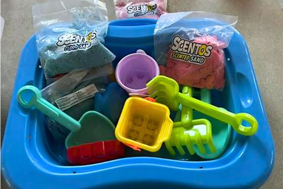 Tabletop Sand Box w/ Scented Sand Just $17.86 on Walmart.com (Easy ...