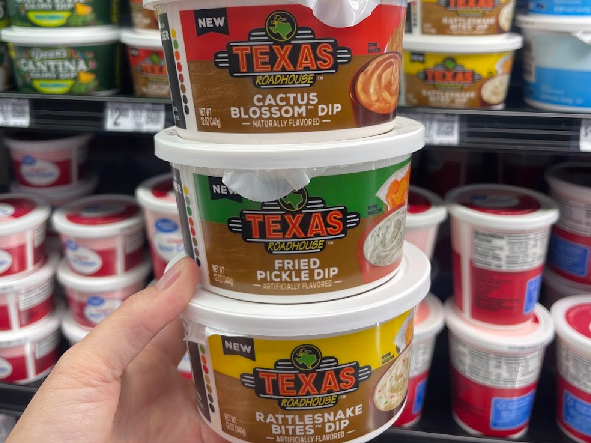 *NEW* Texas Roadhouse Dips Only $2.88 at Walmart – Try All 3 Flavors ...