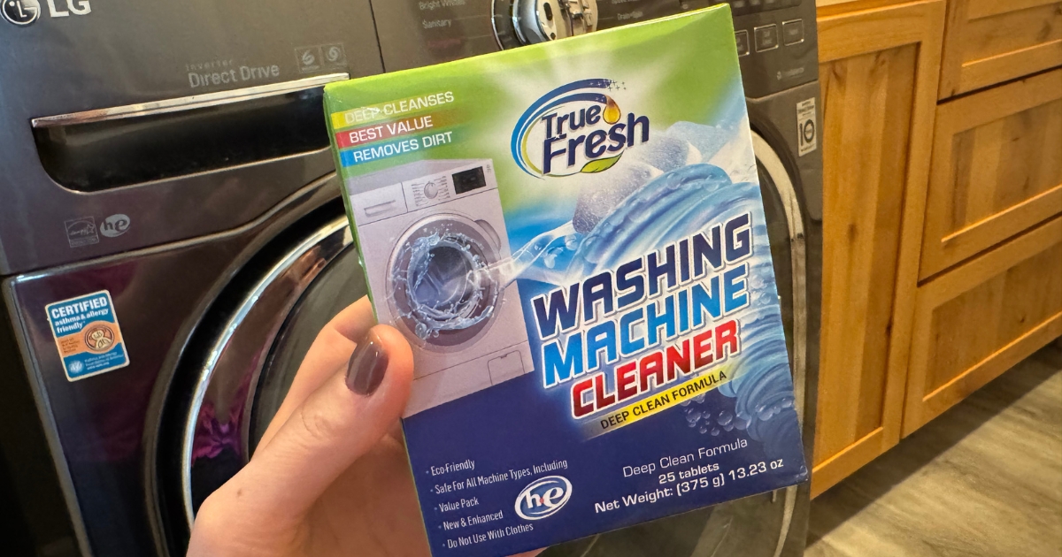 Washing Machine Cleaner 25-Pack $12 Shipped on Amazon (Whole Year ...