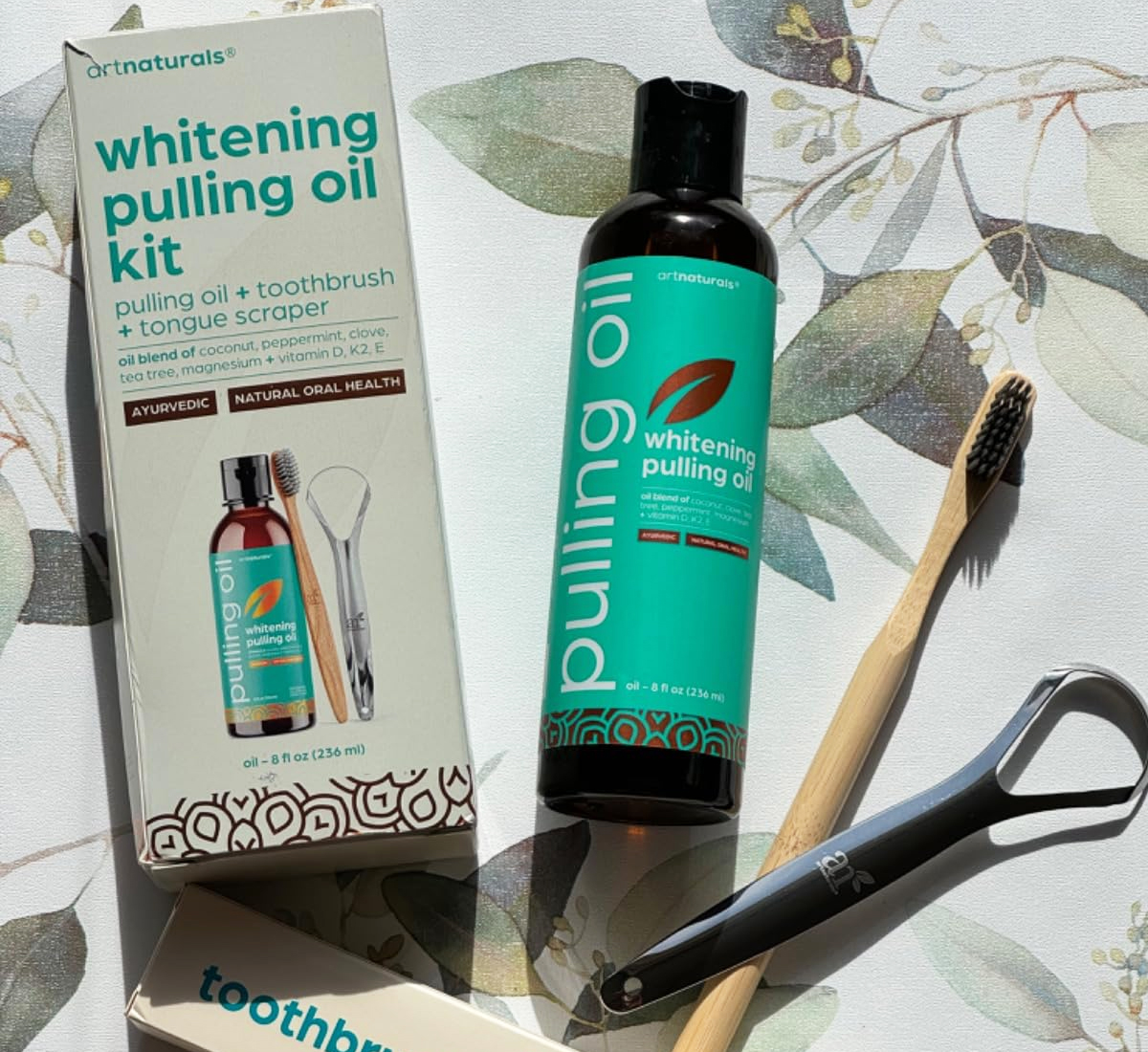 Artnaturals Oil Pulling Kit Just $5.98 Shipped on Amazon (Includes Oil ...