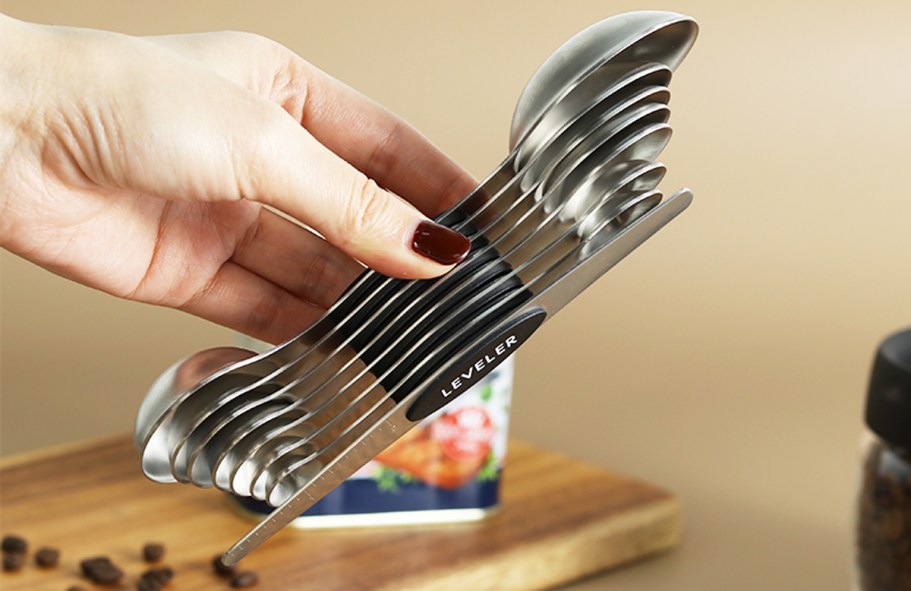 Magnetic Measuring Spoons 8-Piece Set Only $6.99 on Amazon (Reg. $10 ...
