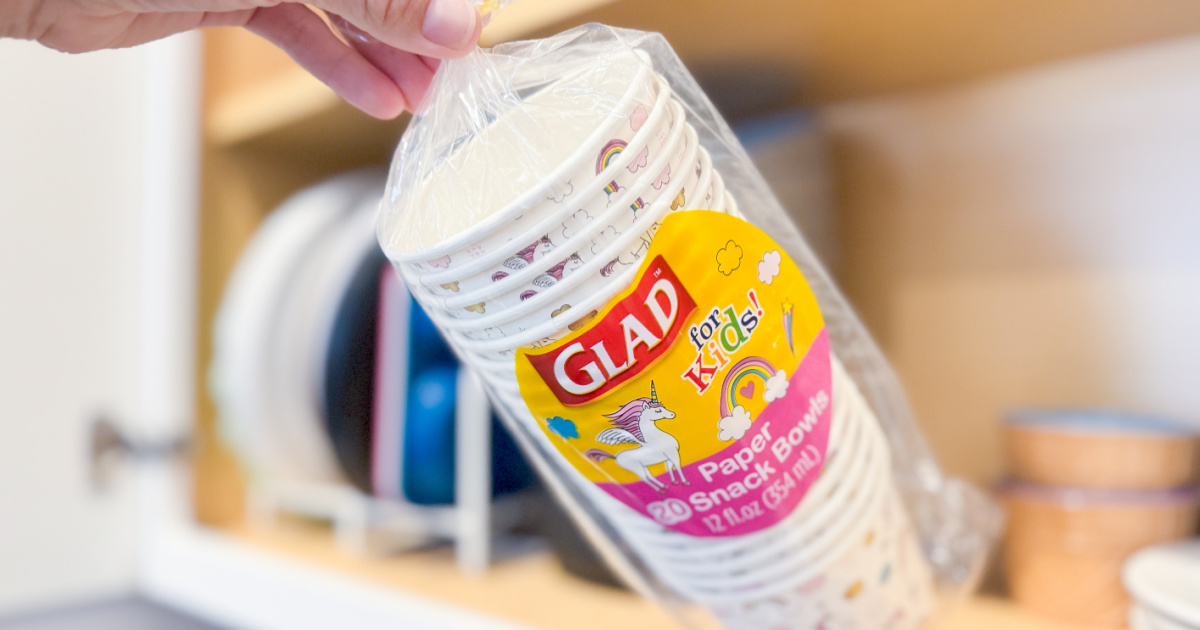Glad Kids Snack Bowls 20-Ct Just $2.60 Shipped on Amazon (Unicorn or ...