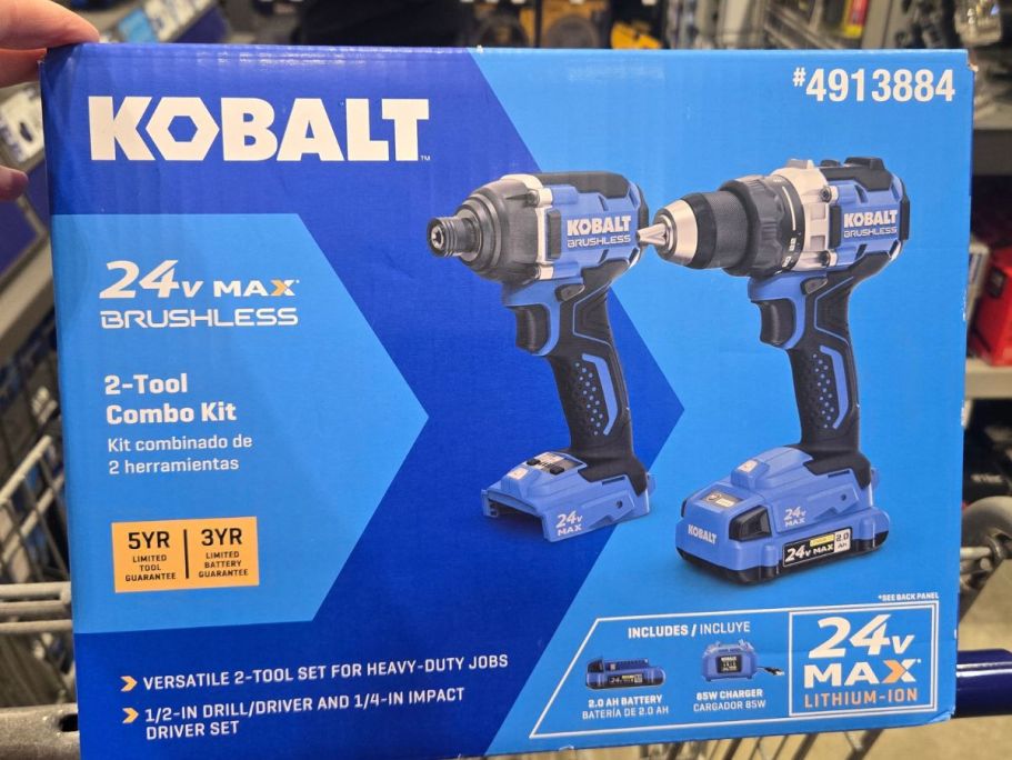 Kobalt 24-Volt Brushless Power Tool Kit Just $129 Shipped on Lowes.com (Reg. $229) | Hip2Save