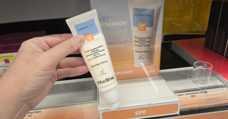 *HOT* Sephora SPF 30 Daily Mineral Sunscreen Only $5 | Hip2Save