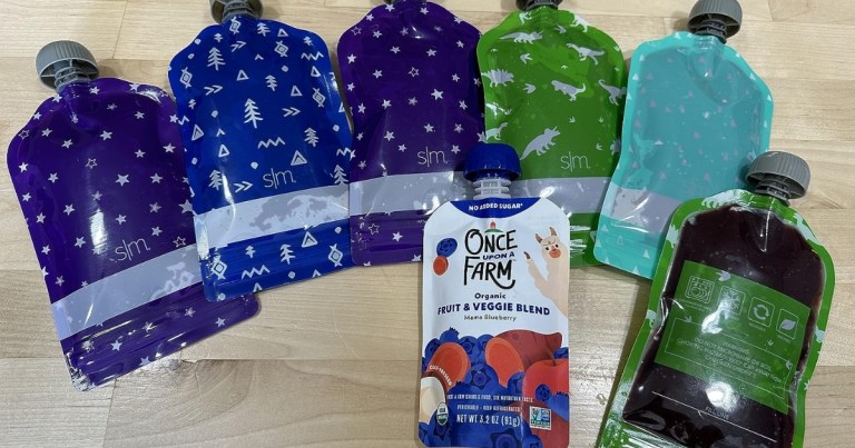 Simple Modern Reusable Food Pouch 10pk Only $11.99 on Amazon - Great ...