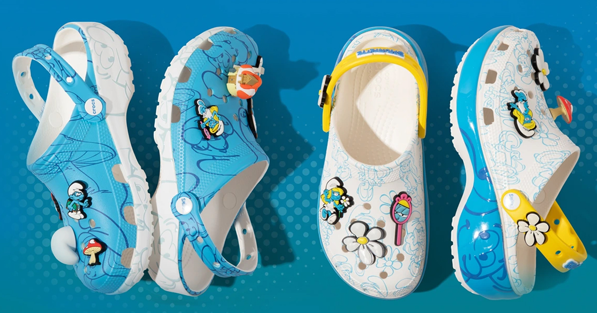NEW Smurfs Crocs & Jibbitz Charms Available Now! | Hip2Save