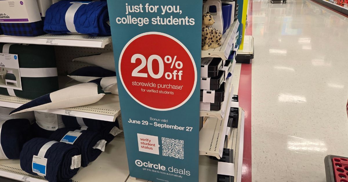The Target Student Discount Has Returned & Here's How To Get It