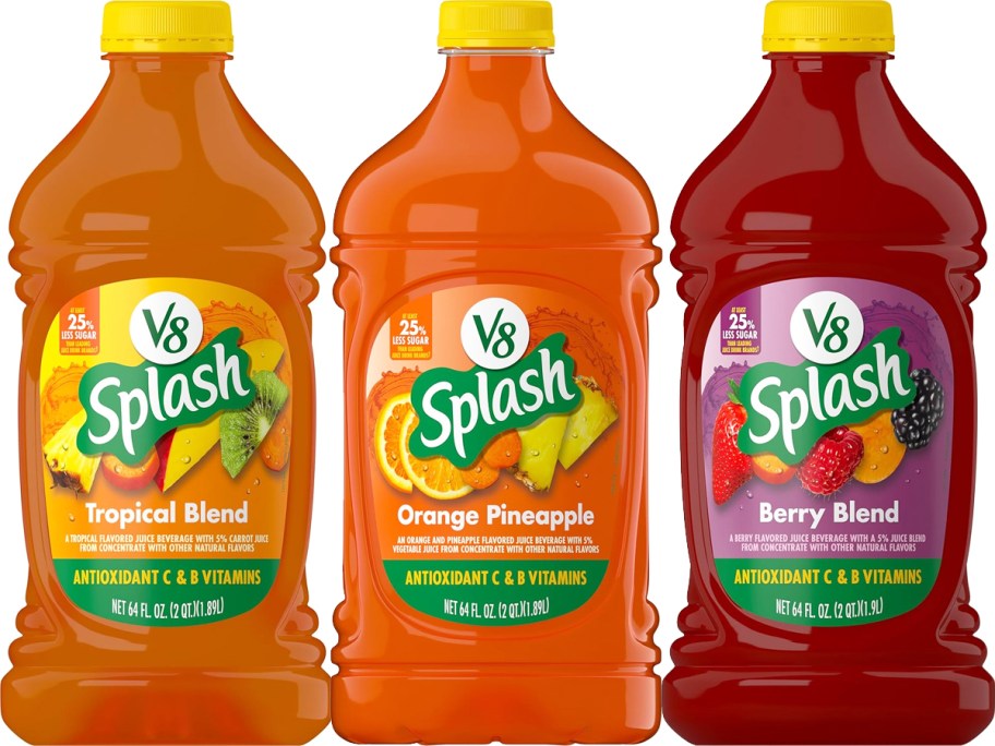 V8 Splash 64oz Bottles ONLY $1.21 Shipped on Amazon – Variety of ...