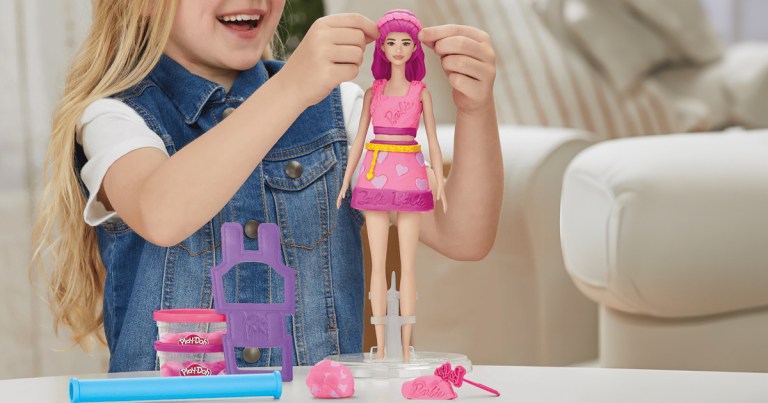 Play-Doh Barbie Designer Doll Set Only $5.89 on Amazon (Reg. $20 ...