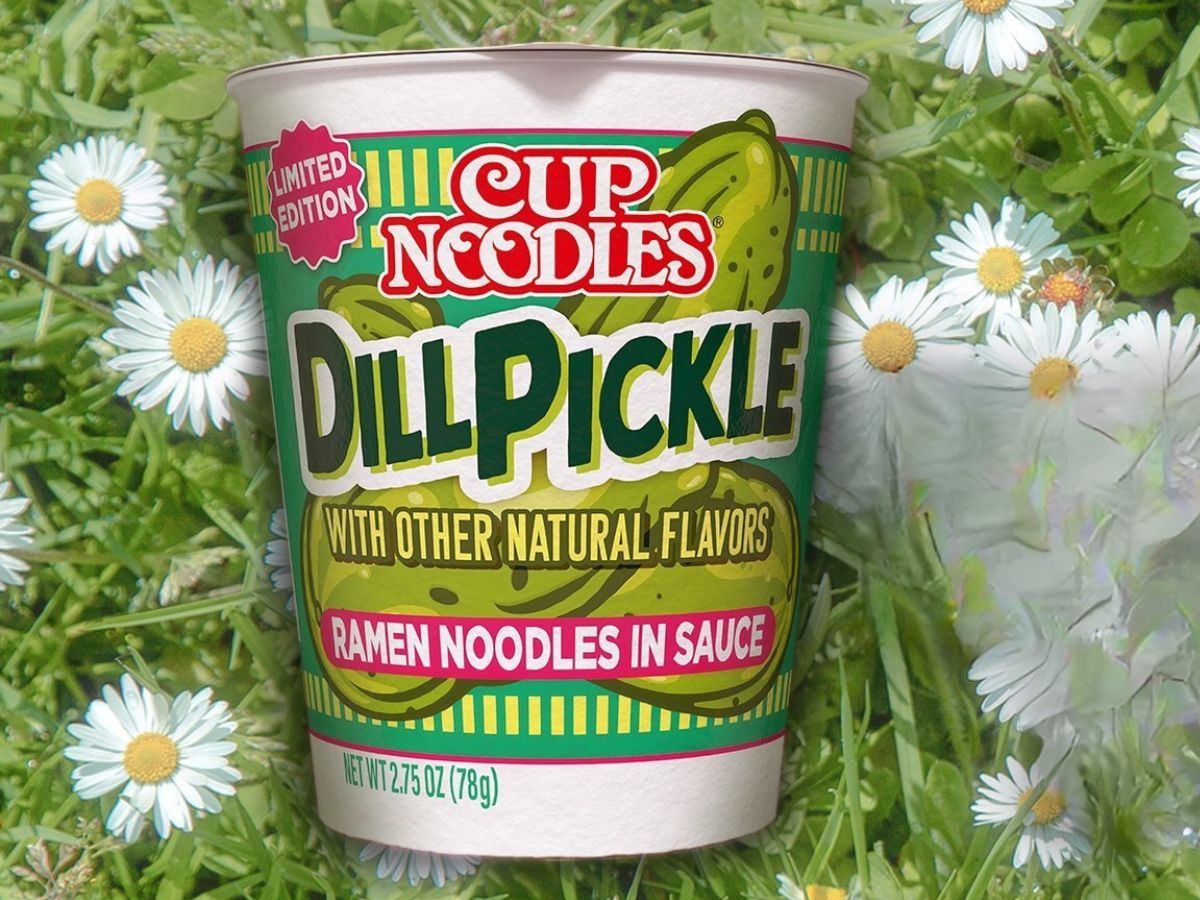 Pickle Lovers, This One's for You: Nissin Dill Pickle Cup Noodles ...