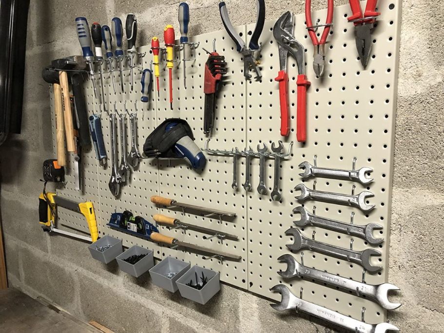 Amazon Basics Pegboard 48-Piece Kit Only $34 (Reg. $47) | Hip2Save