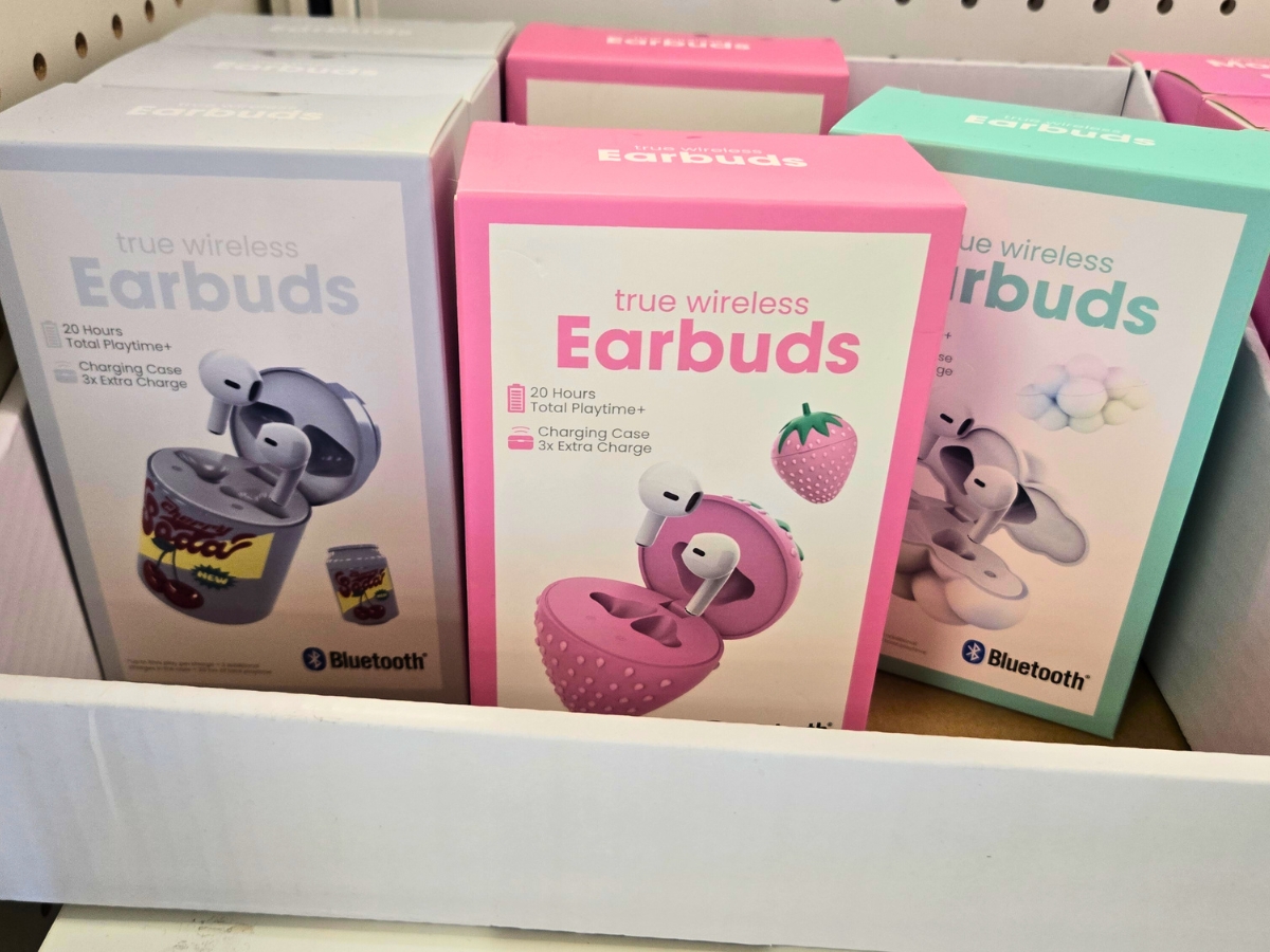 Target Just Dropped $5 Retro Tech Accessories – Earbuds, Speakers ...