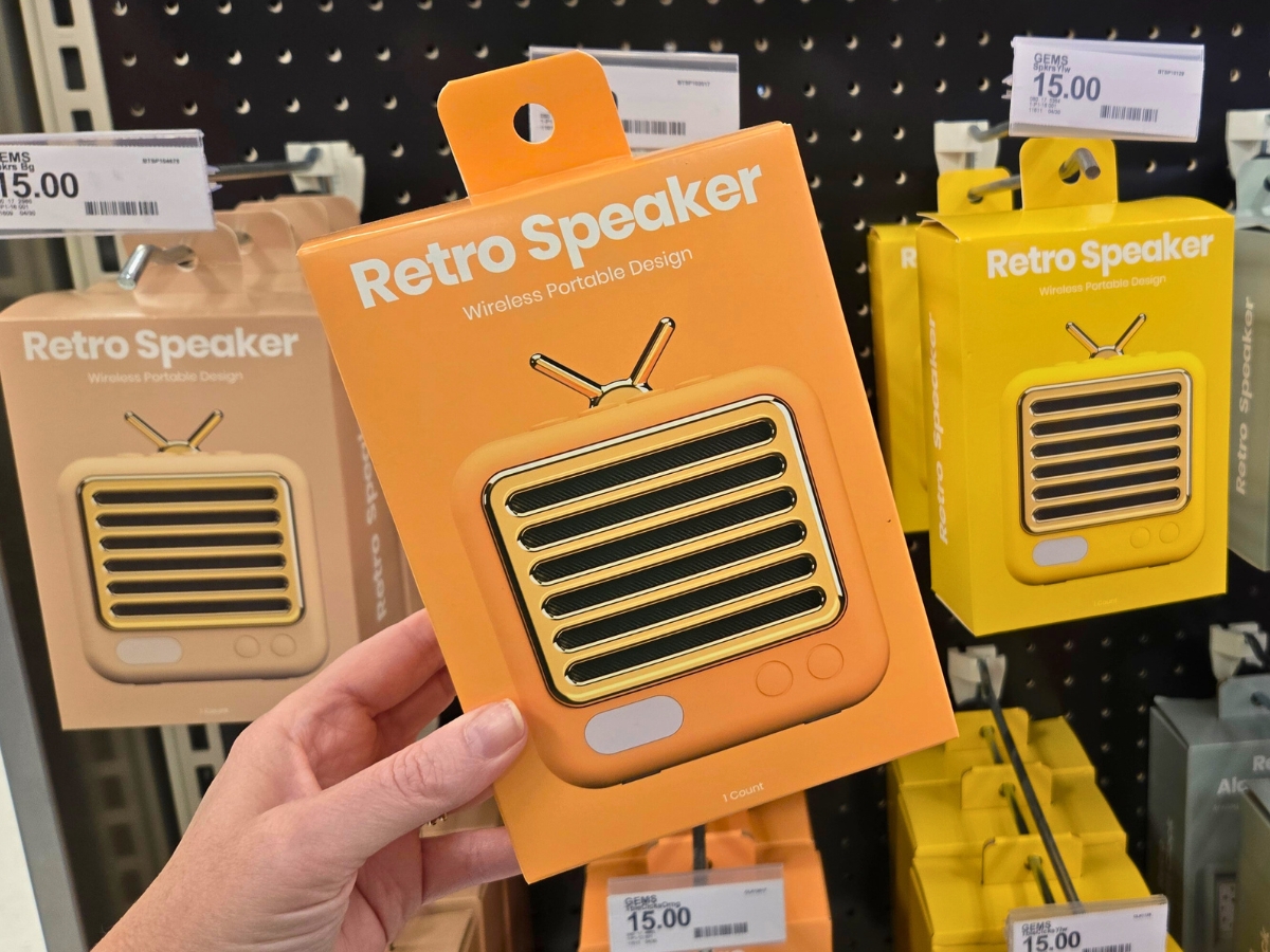 Target Just Dropped $5 Retro Tech Accessories – Earbuds, Speakers ...