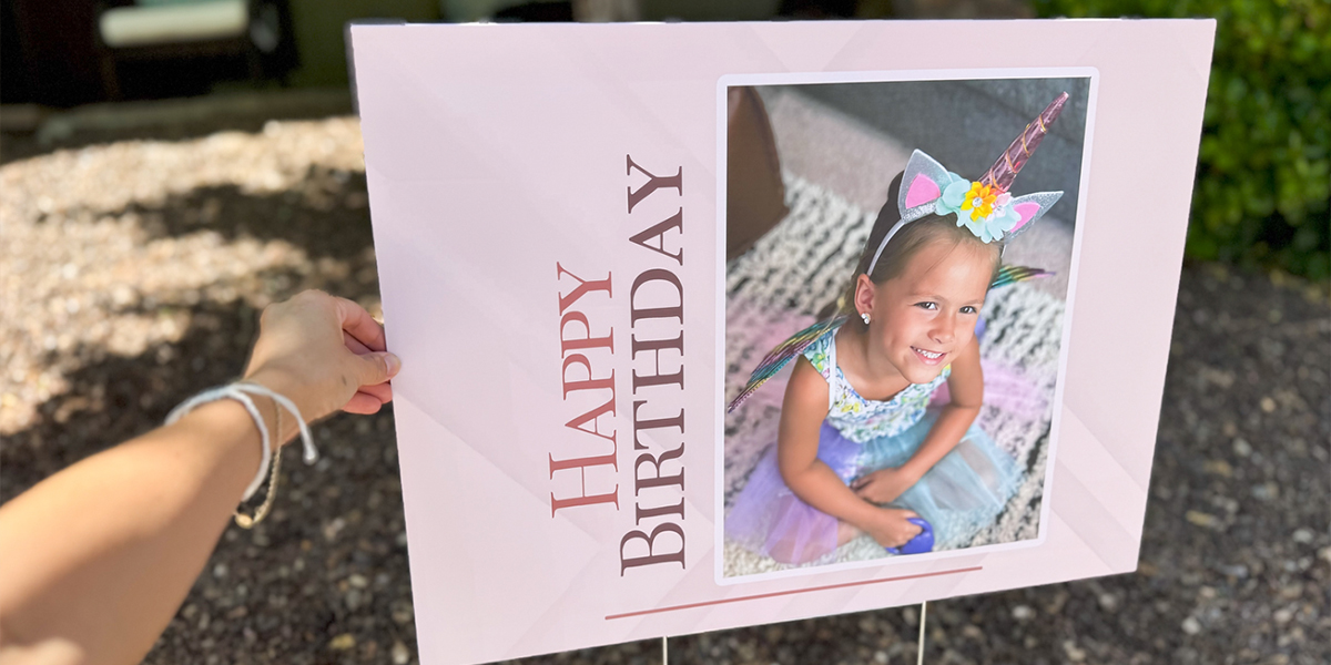 Walgreens Custom Yard Signs Just $14 + Free Same-Day Pickup (See Our ...